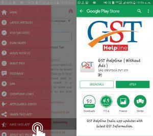 GST Mobile App Development Company - GST Helpline App