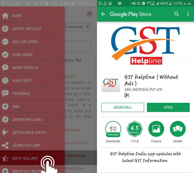 GST Mobile App Development Company - GST Helpline App