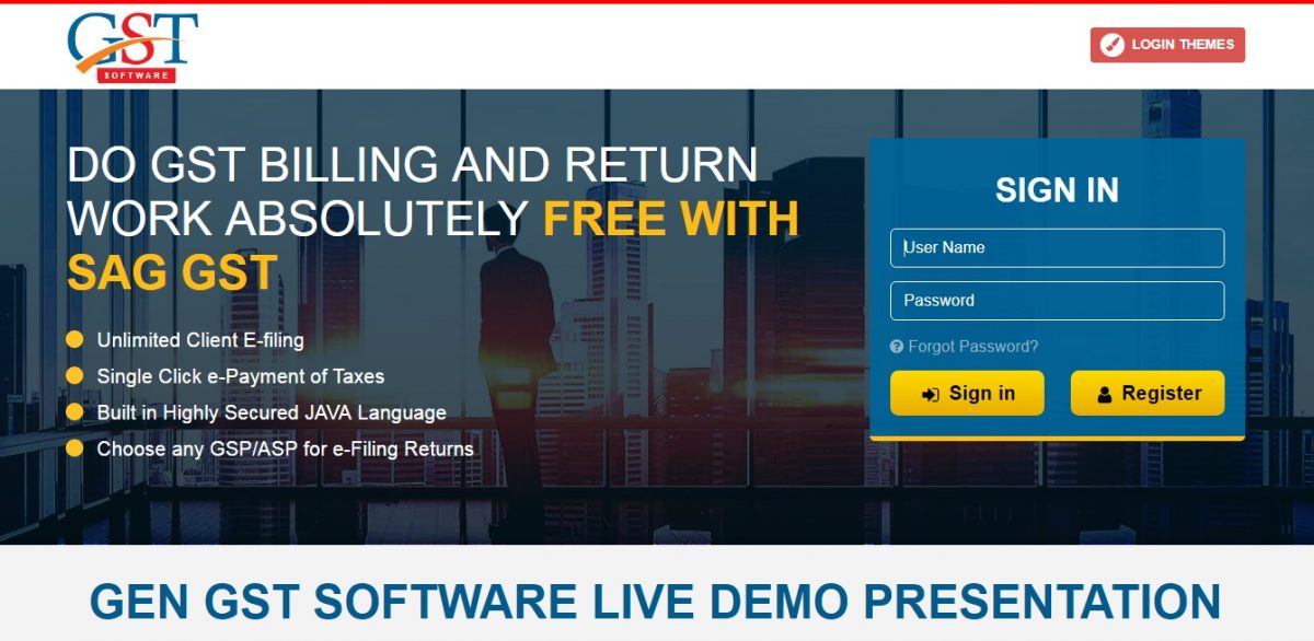 Gen GST Software Development and SEO Case Study by SAG IPL