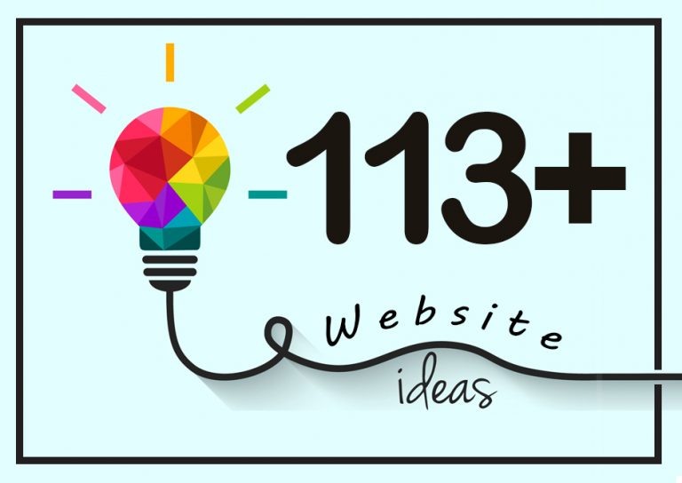 113 Effective Website Ideas To Start a New Business in 2025