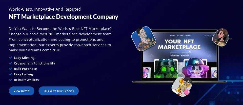 11 Best Companies for NFT Marketplace Development in 2024